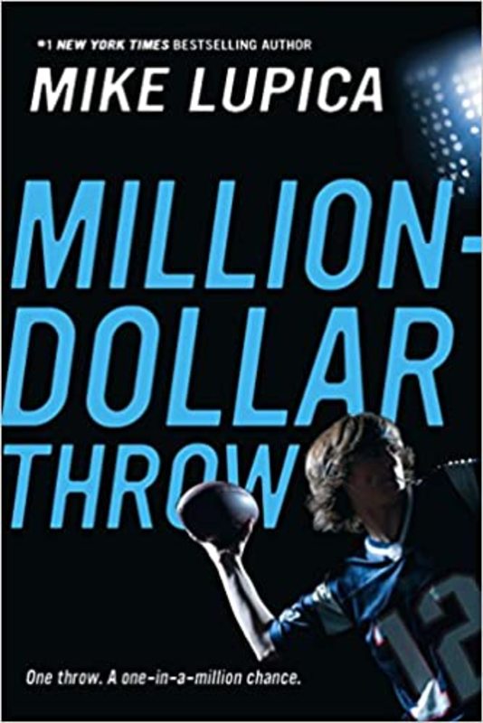 Book cover for "Million-Dollar Throw" by Mike Lupica