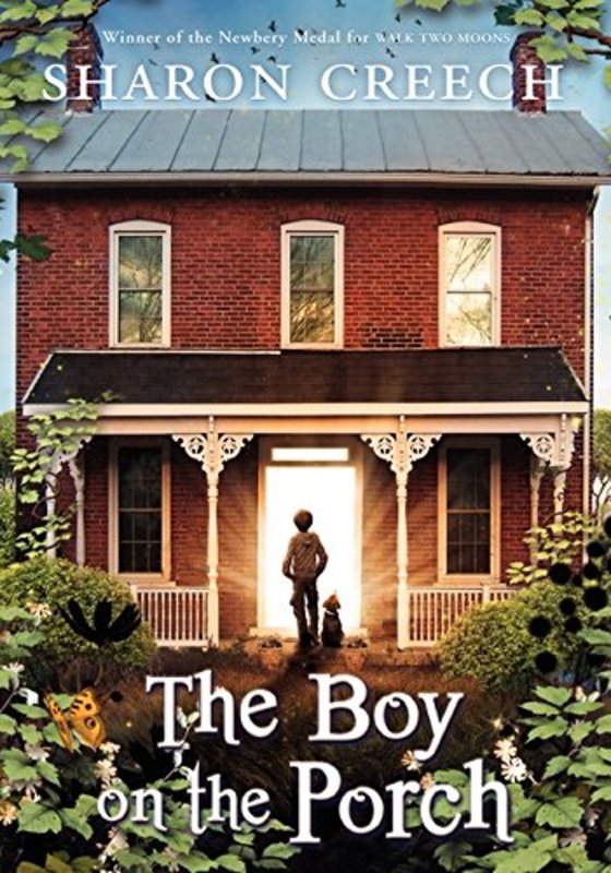 Book cover for "The Boy on the Porch" by Sharon Creech